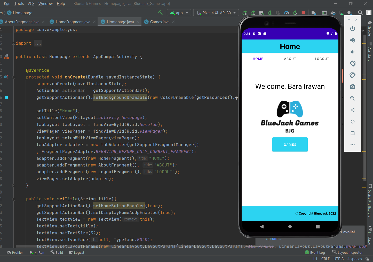 Bara Irawan's Portofolio